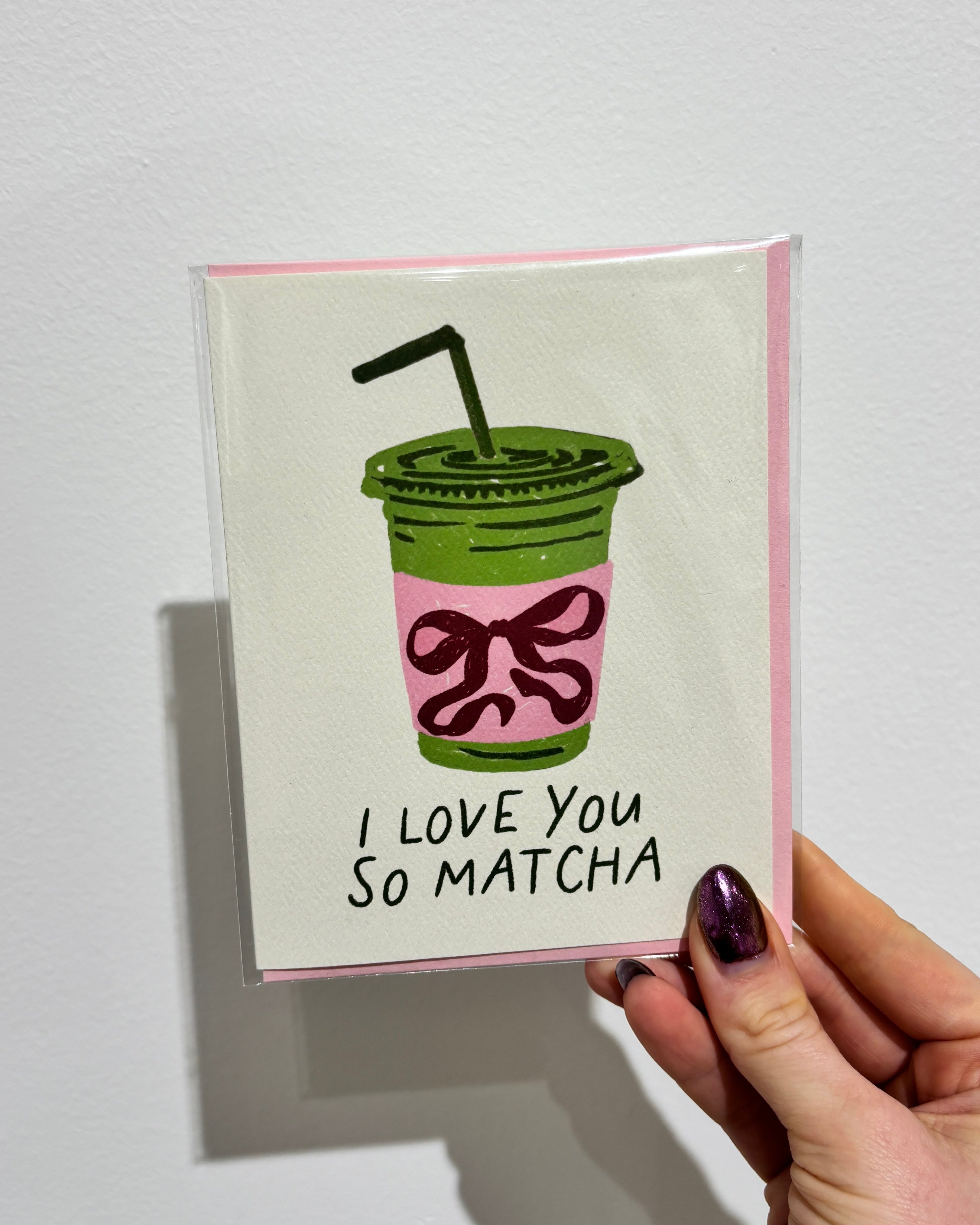 Matcha Love Card – Kira Cyan