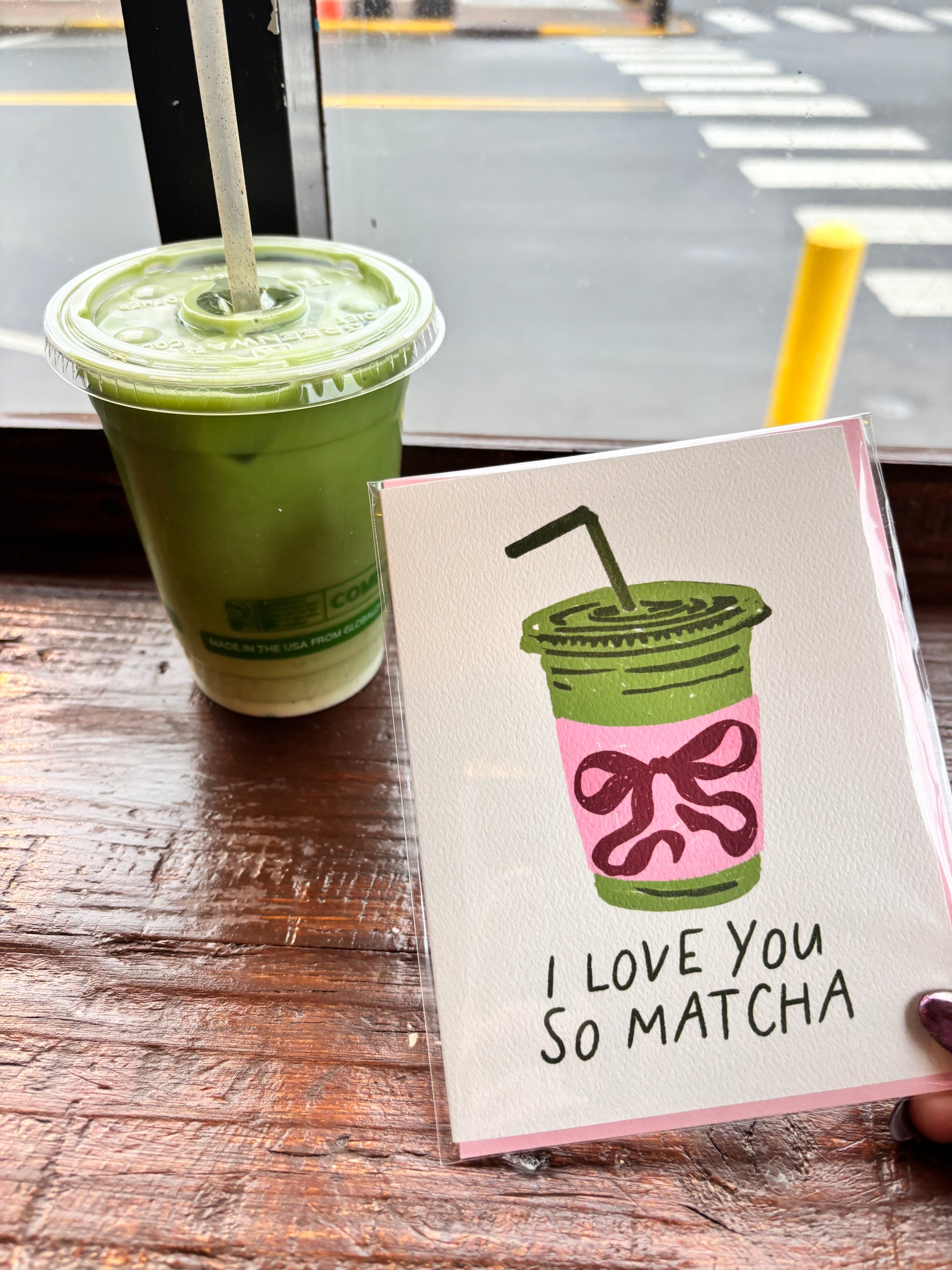 Matcha Love Card – Kira Cyan