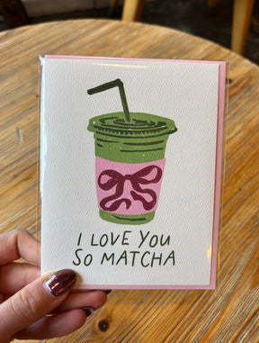 Matcha Love Card – Kira Cyan