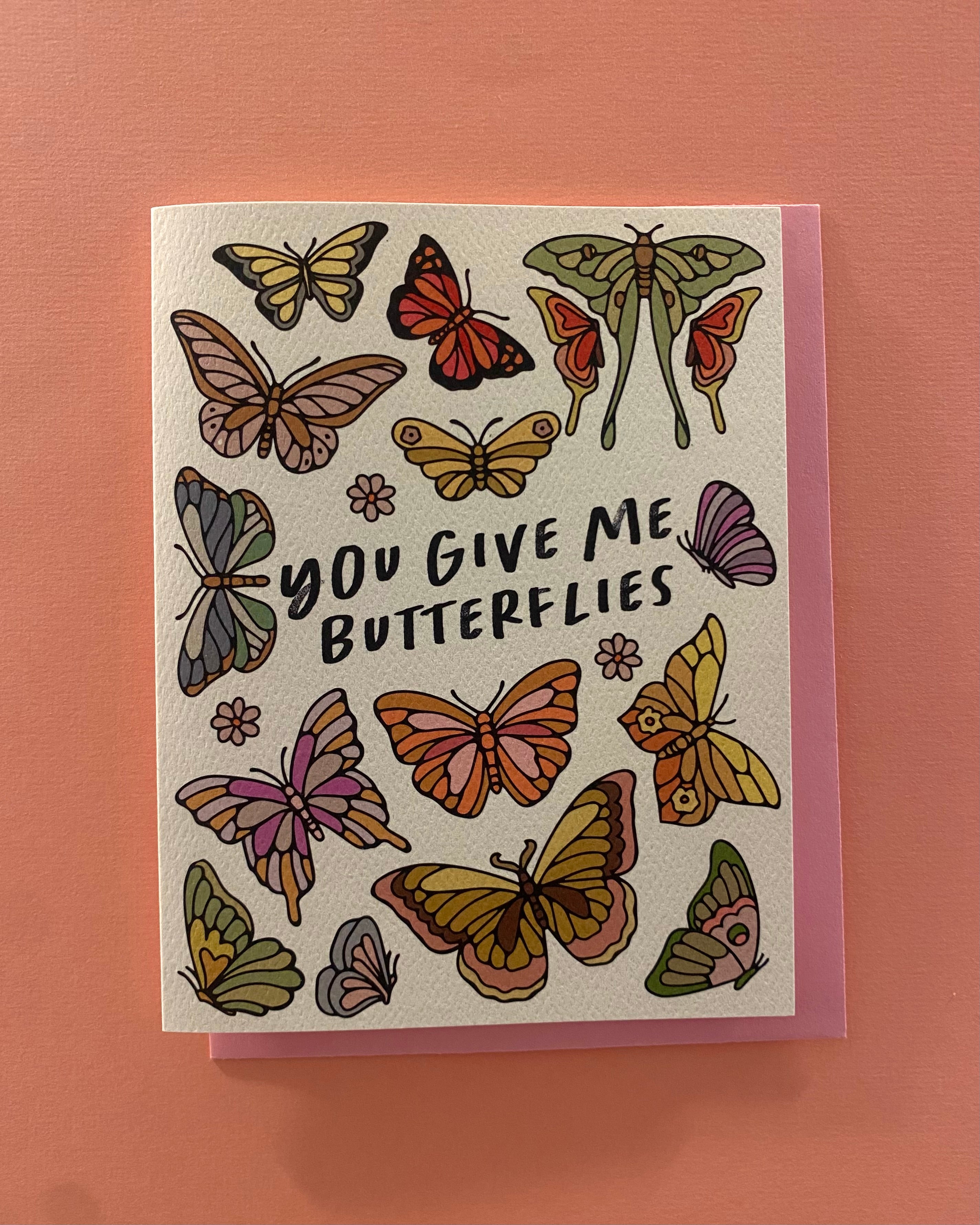 Butterfly Love Card – Kira Cyan