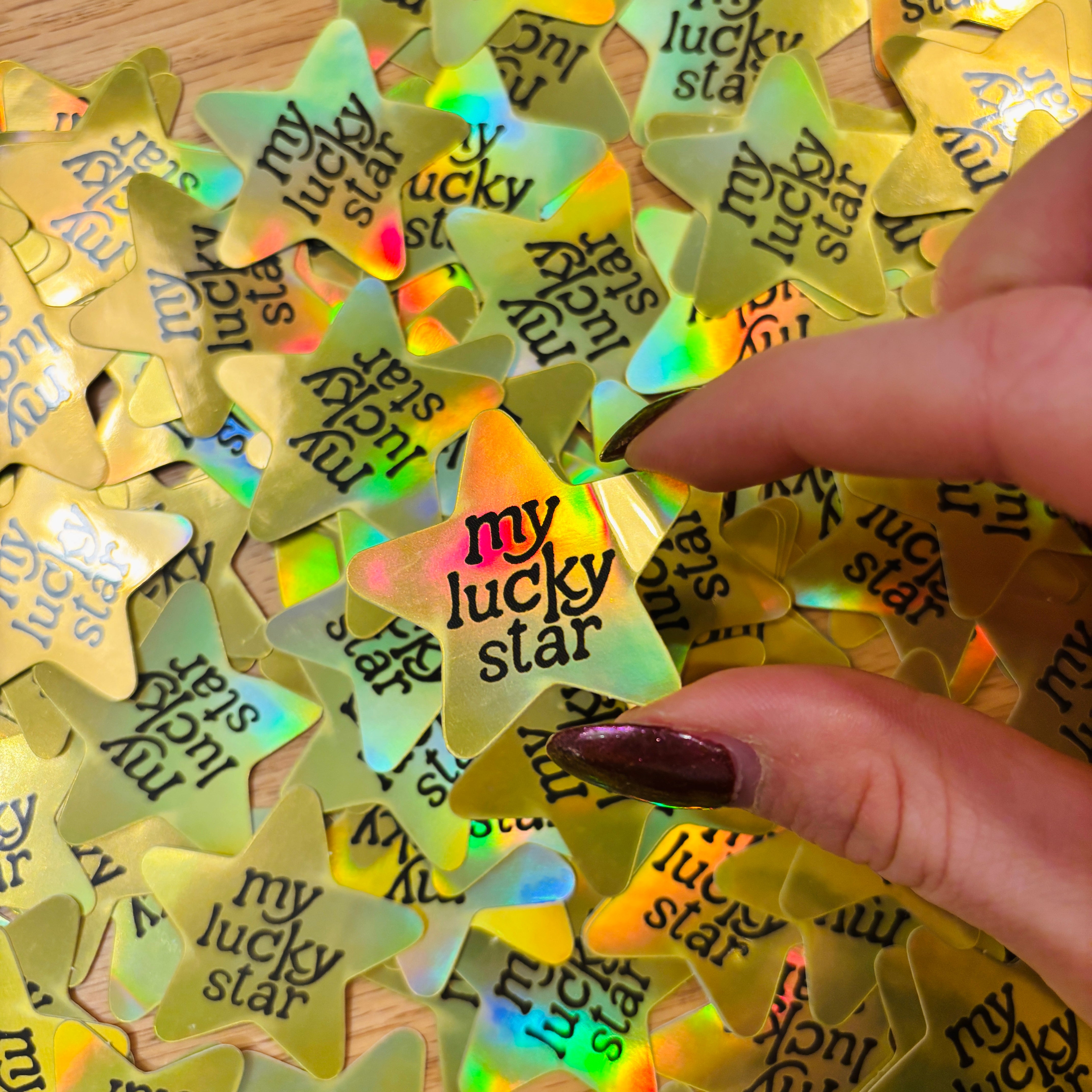 Lucky Star Sticker – Kira Cyan