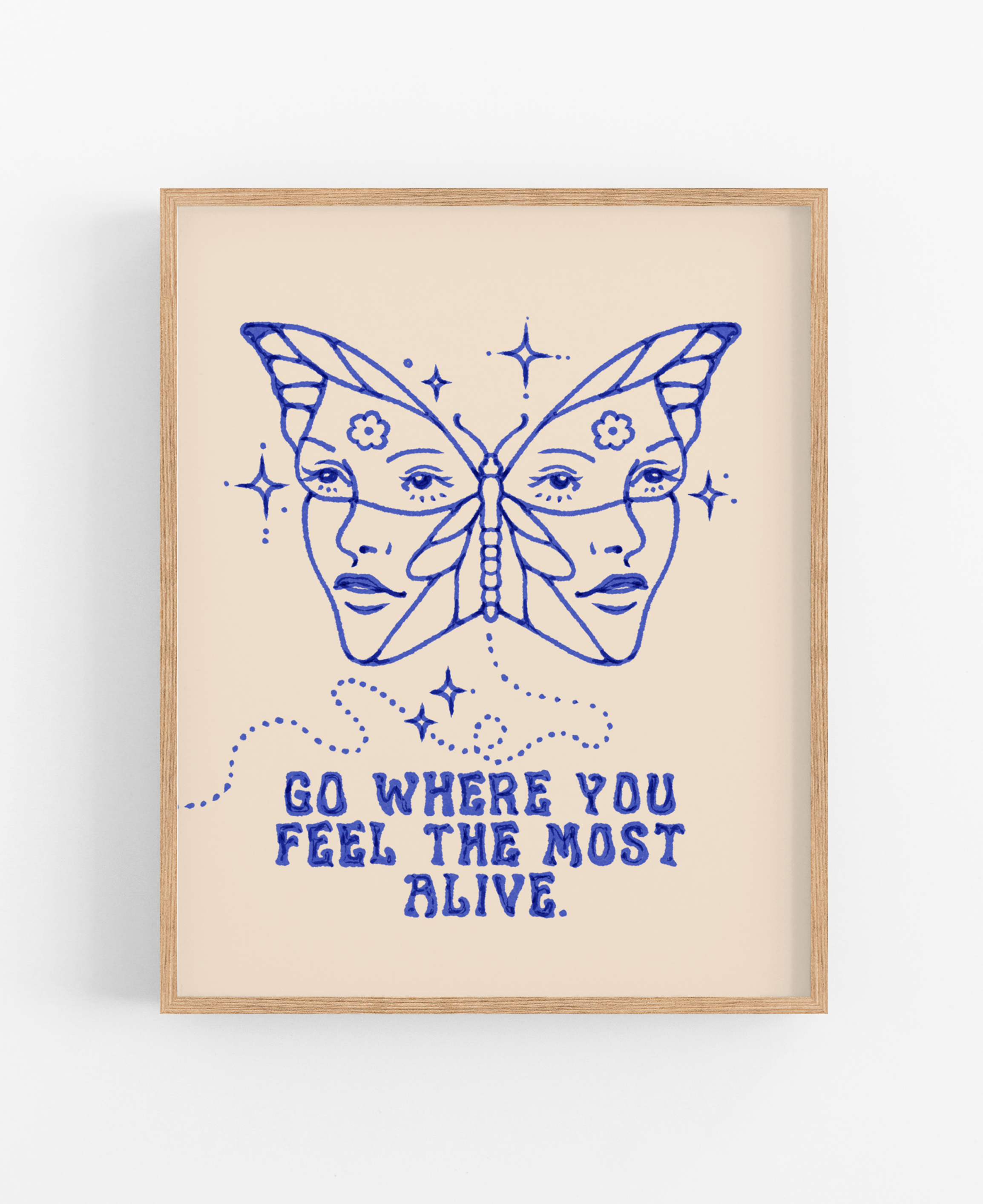 Feel Alive Print – Kira Cyan