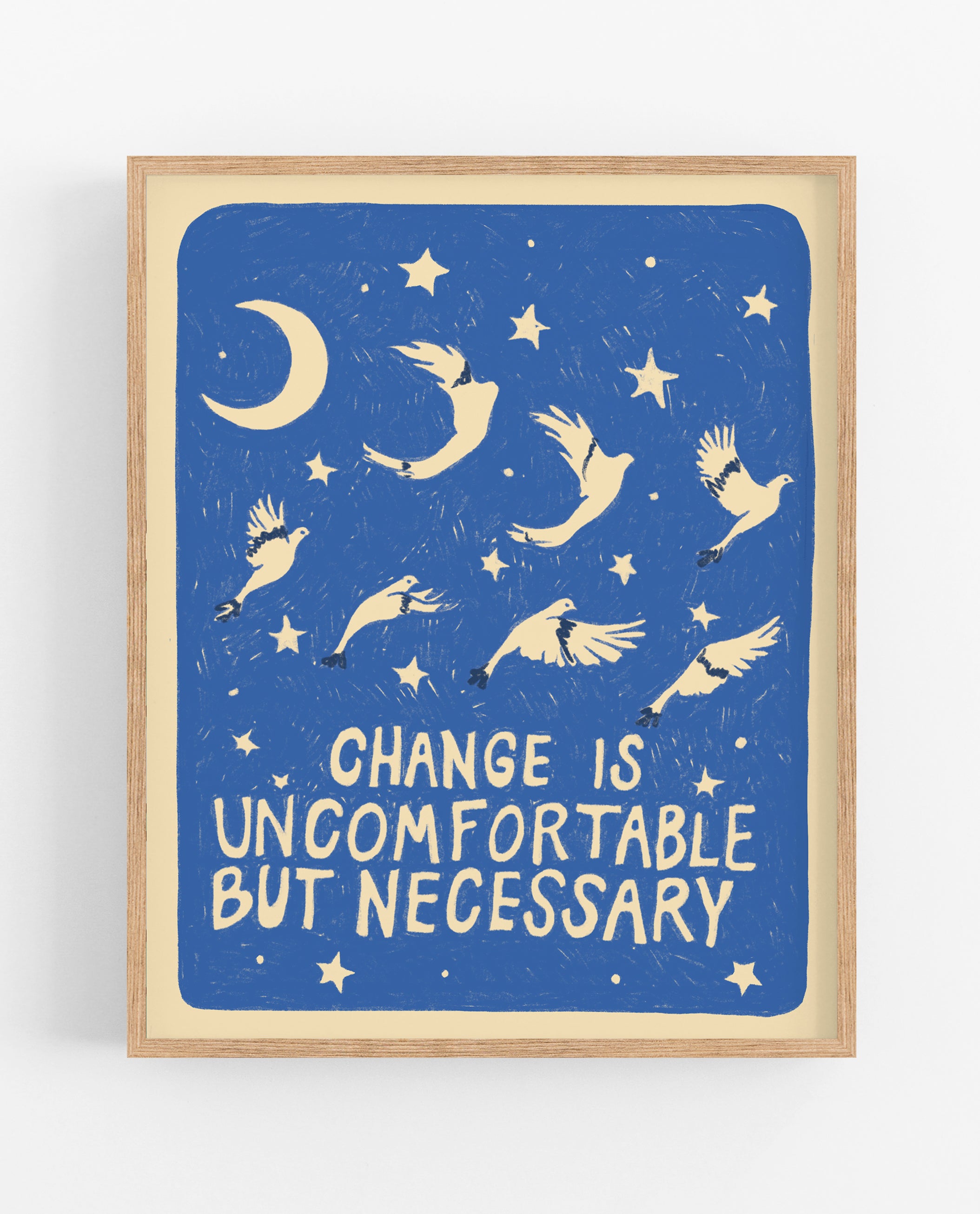 Necessary Change Print – Kira Cyan